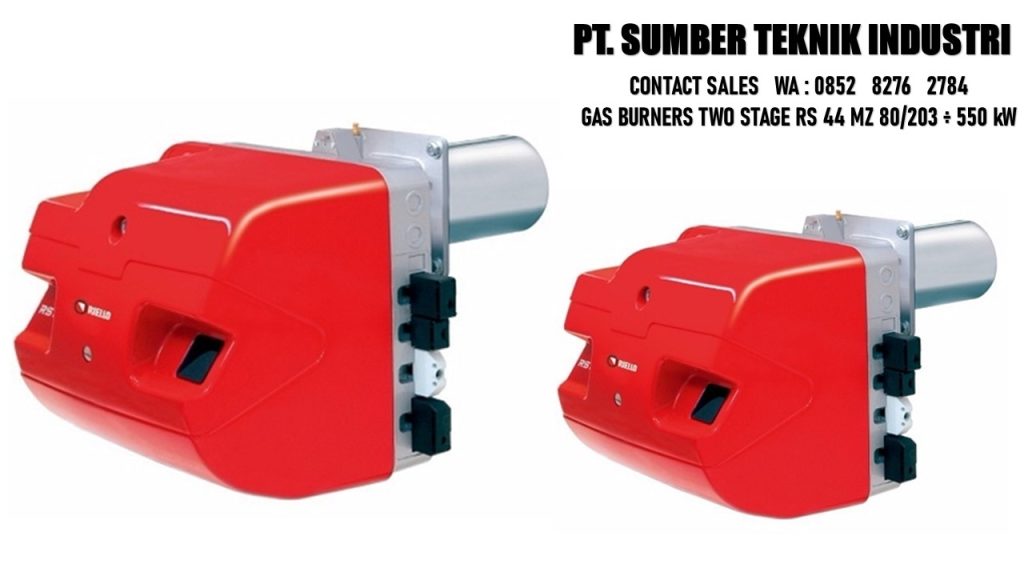 GAS BURNERS RIELLO RS 44 MZ TWO STAGE ( ITALY ) -